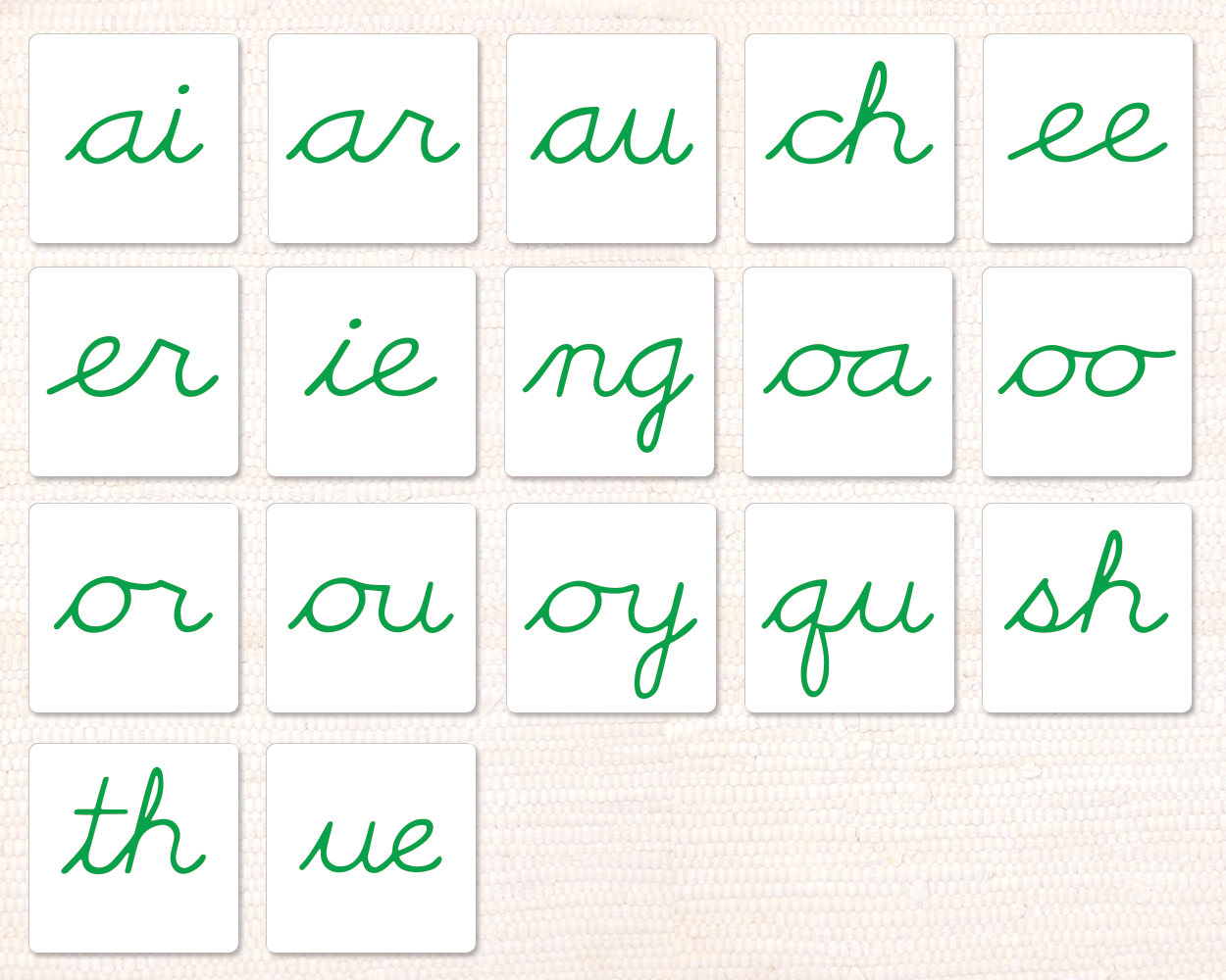 Montessori Movable Alphabet