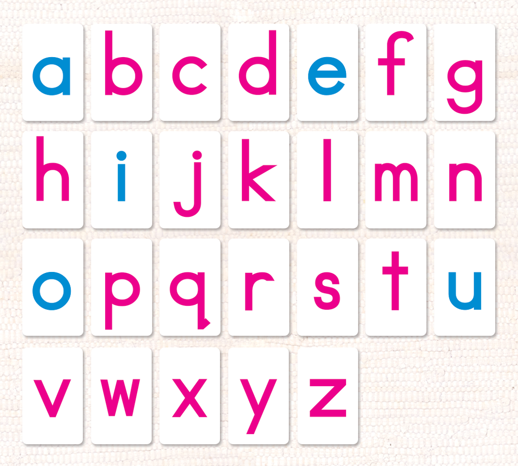 Montessori Movable Alphabet – Maitri Learning