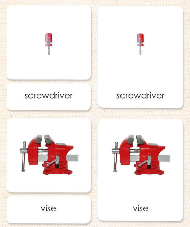 Child's Tools Montessori 3-Part Cards – Maitri Learning