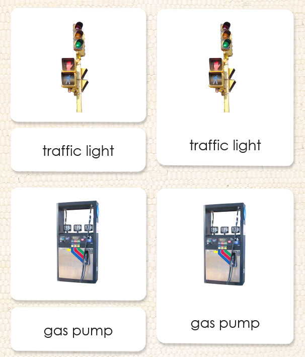 Around Town Montessori Cards – Maitri Learning