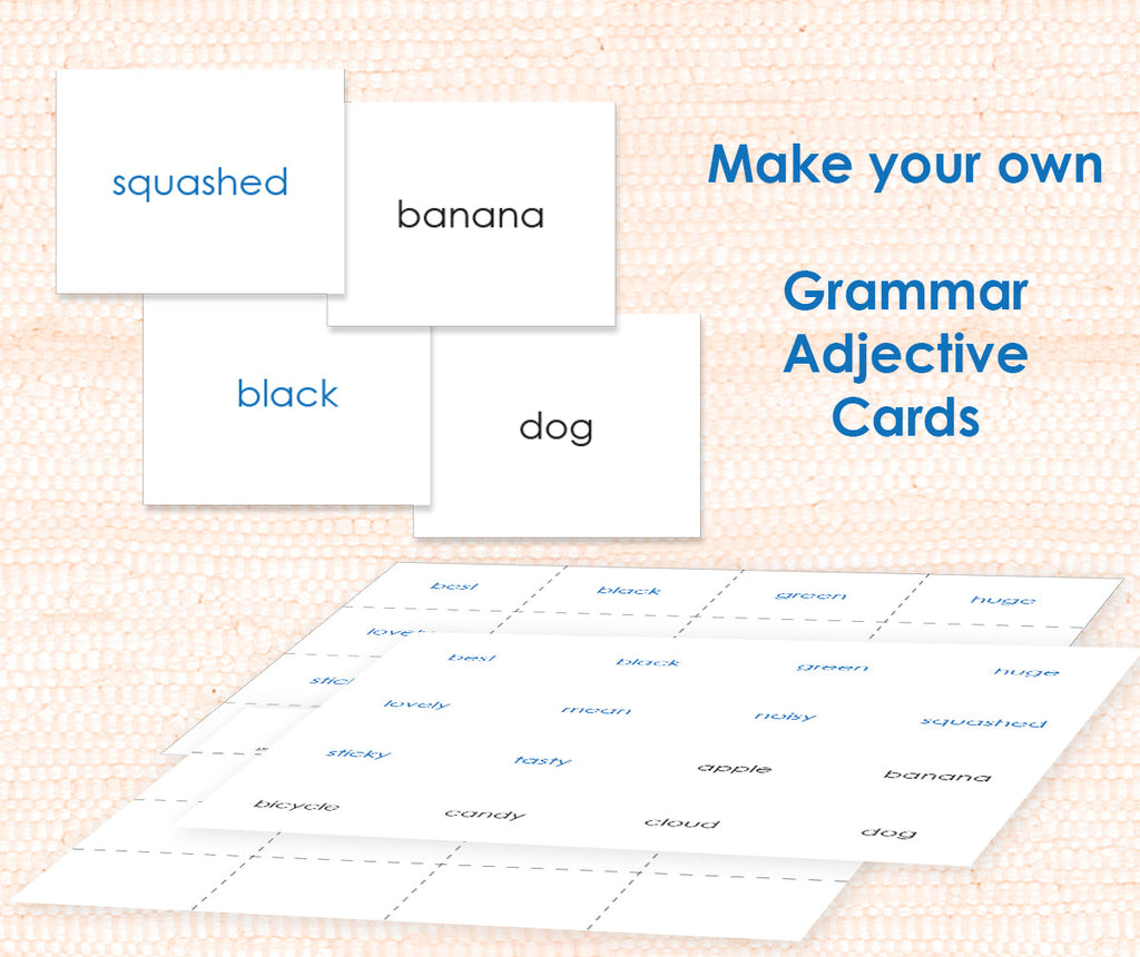 Grammar Step 3: The Adjective 2 Digital – Maitri Learning
