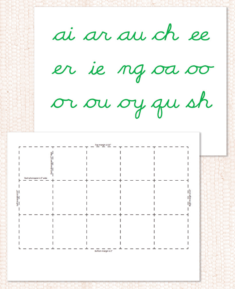 Montessori Phonogram Alphabet – Maitri Learning