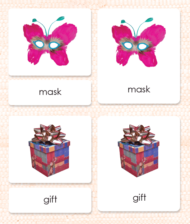 Phonetic Montessori Cards: Simplest Words with Consonant Blends (Level 2)