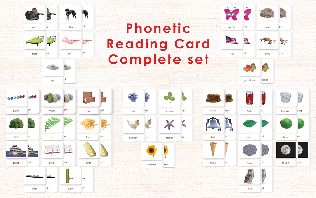 Montessori Phonetic Reading Complete Set – Maitri Learning