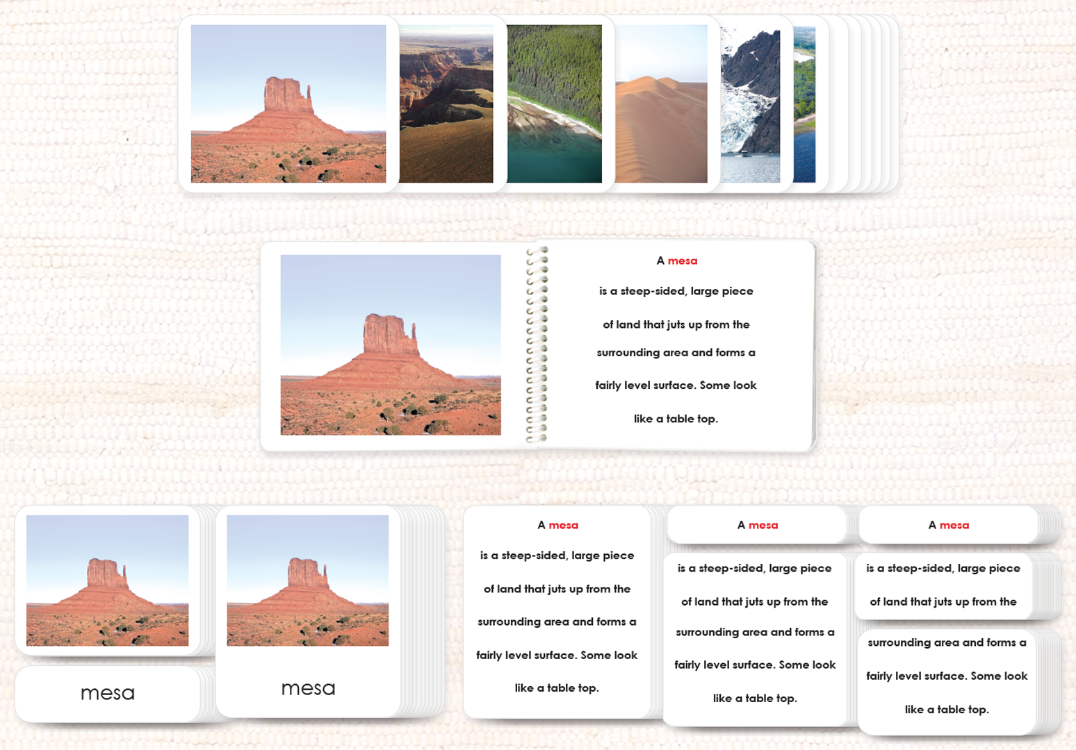 Land & Water 2 Book & Card Set