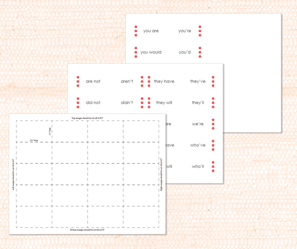 Word Study: Contractions Digital