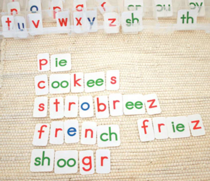 Montessori Movable Alphabet