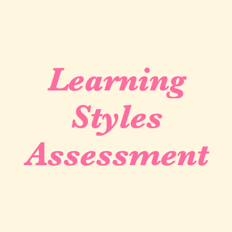 Learning styles assessment