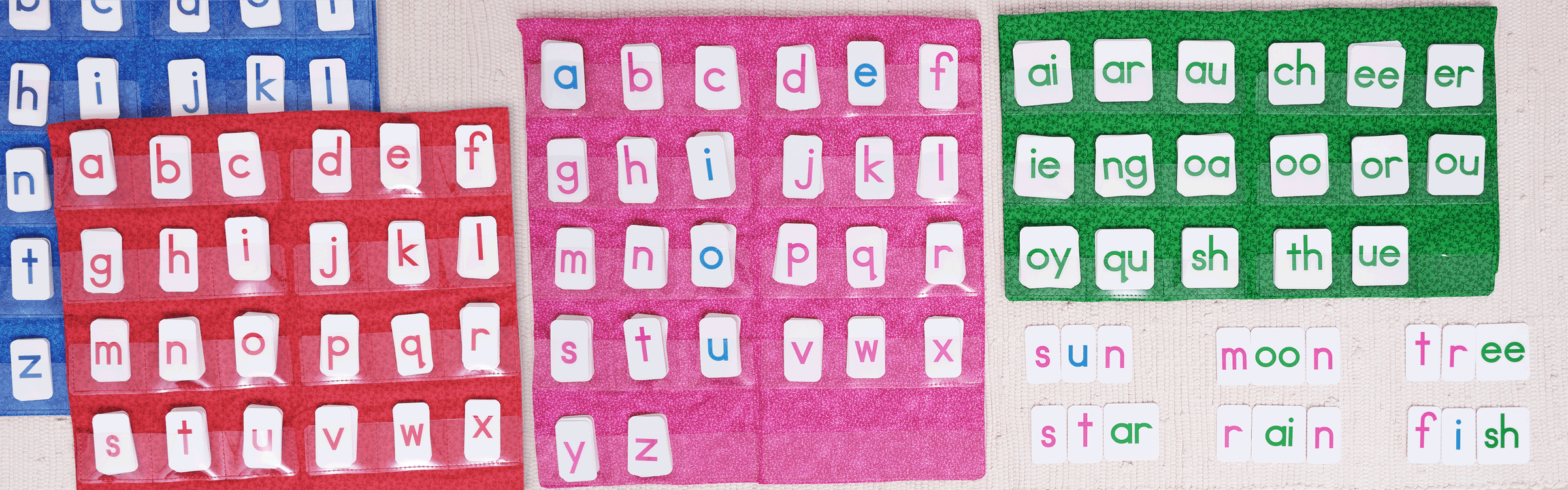 Alphabets & Alphabet Pocket Charts