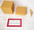 Subtraction Montessori Math Equations