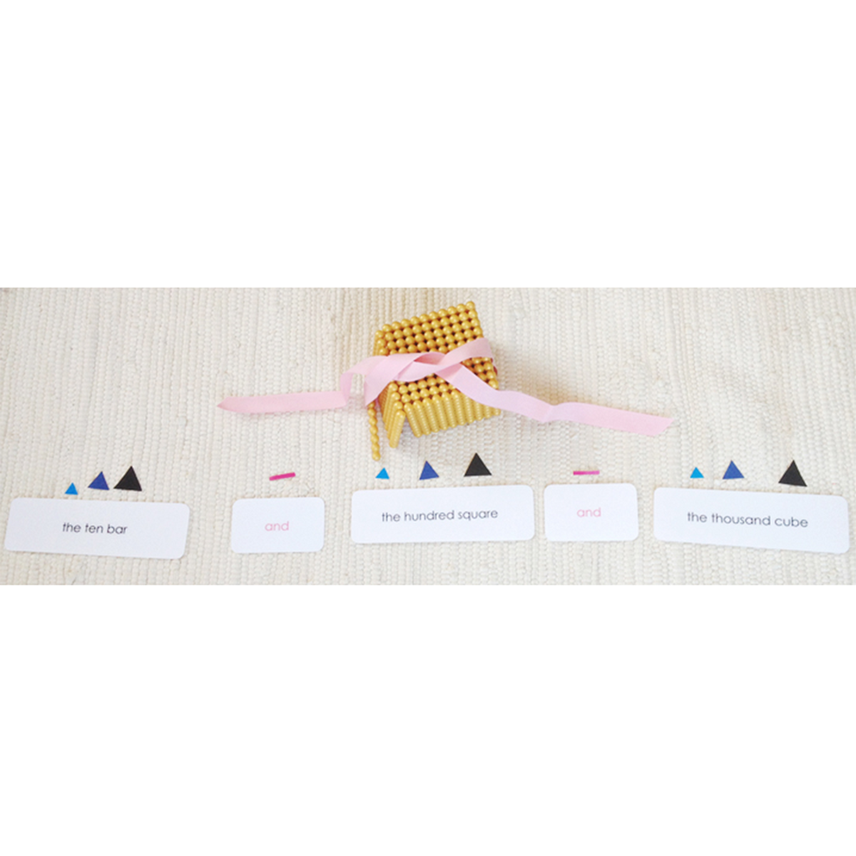 Montessori Grammar Activities: The Conjunction