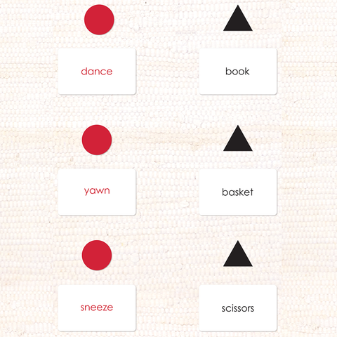 Montessori Grammar Activities: The Verb – Maitri Learning