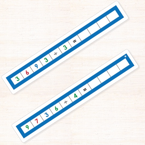 Division Montessori Math Equations – Maitri Learning