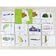 Montessori Phonogram 3-Part Reading Cards: Green Sandpaper Letters