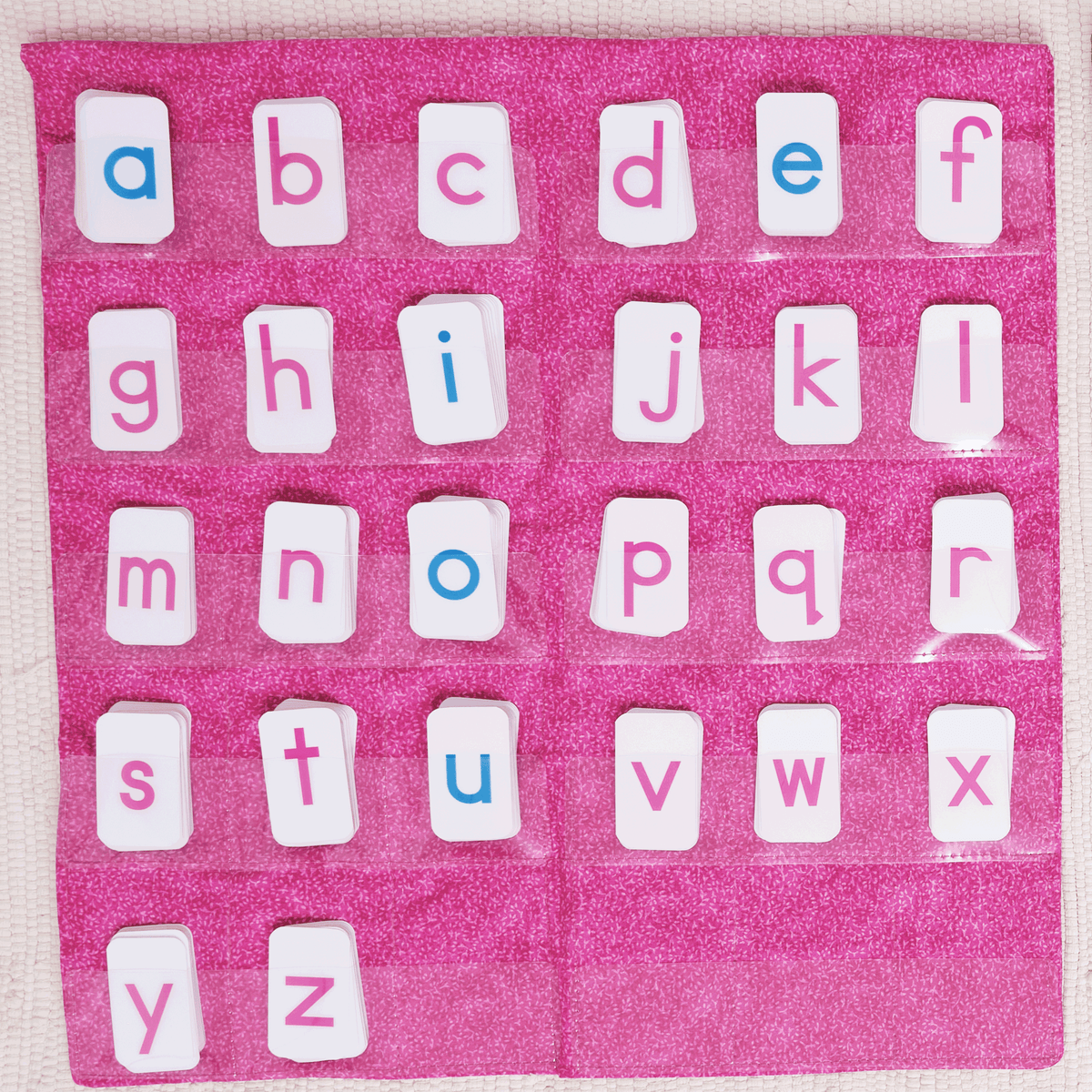 Alphabets & Alphabet Pocket Charts