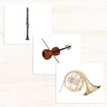 Musical Instruments Montessori Vocabulary Cards