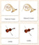 Musical Instruments Montessori Cards