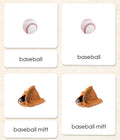 Sports Montessori 3-Part Cards