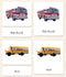Transportation Montessori Cards