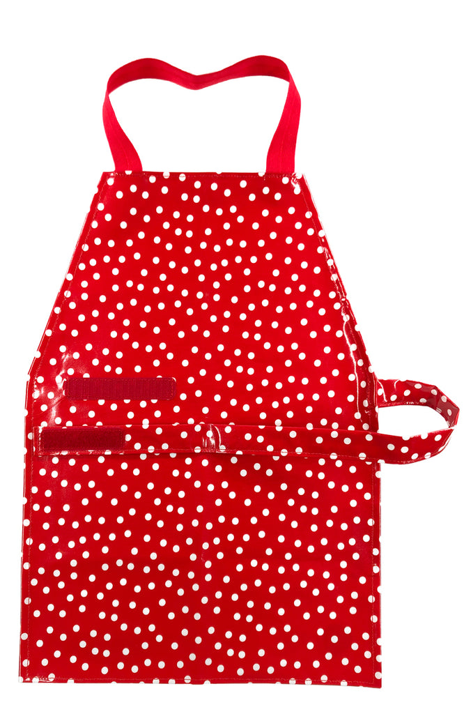 Red Slicker Aprons – Maitri Learning