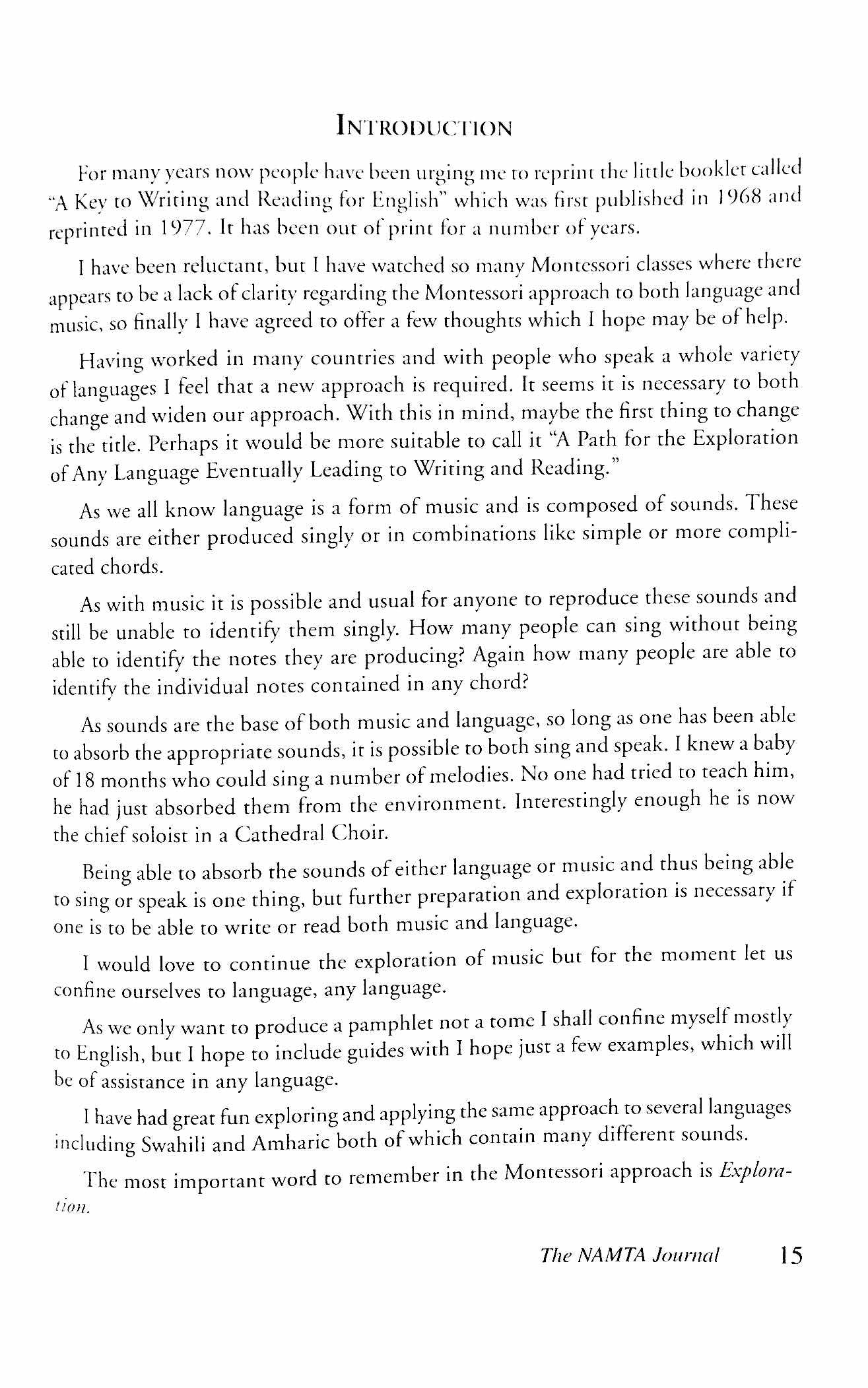 Montessori Language Approach by Muriel Dwyer – Maitri Learning