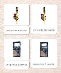 French Montessori Cards...en francais!