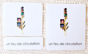 French Montessori Cards...en francais!