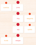 Montessori Grammar Activities: The Adverb
