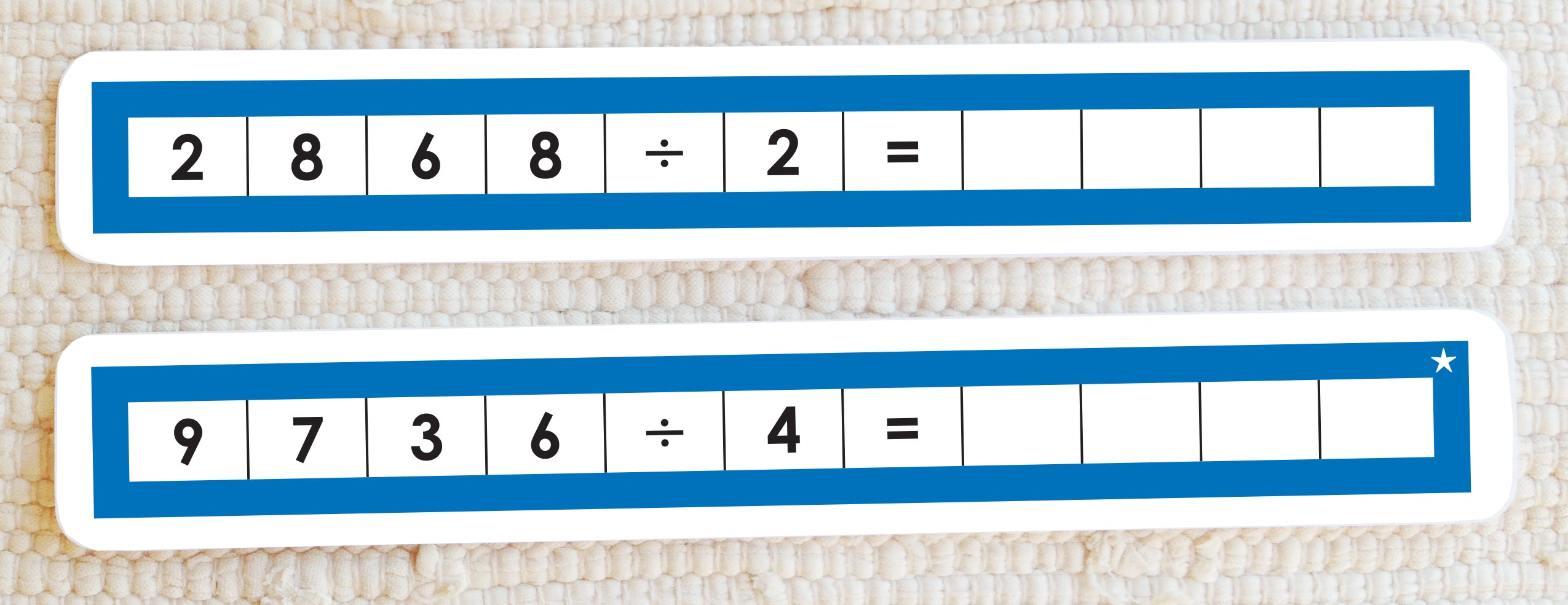 Subtraction Montessori Math Equations – Maitri Learning