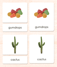 Phonetic Montessori Cards: Simplest Words with Consonant Blends (Level 2)