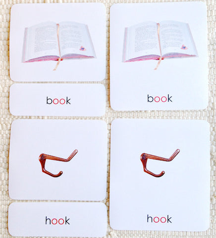 Montessori Phonogram 3-Part Reading Cards – Maitri Learning