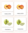 Fruit Montessori 3-Part Cards