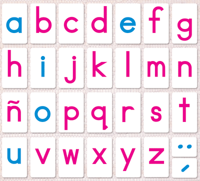 Spanish Movable Alphabet