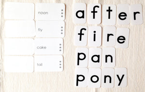 Compound Words: Montessori Word Study